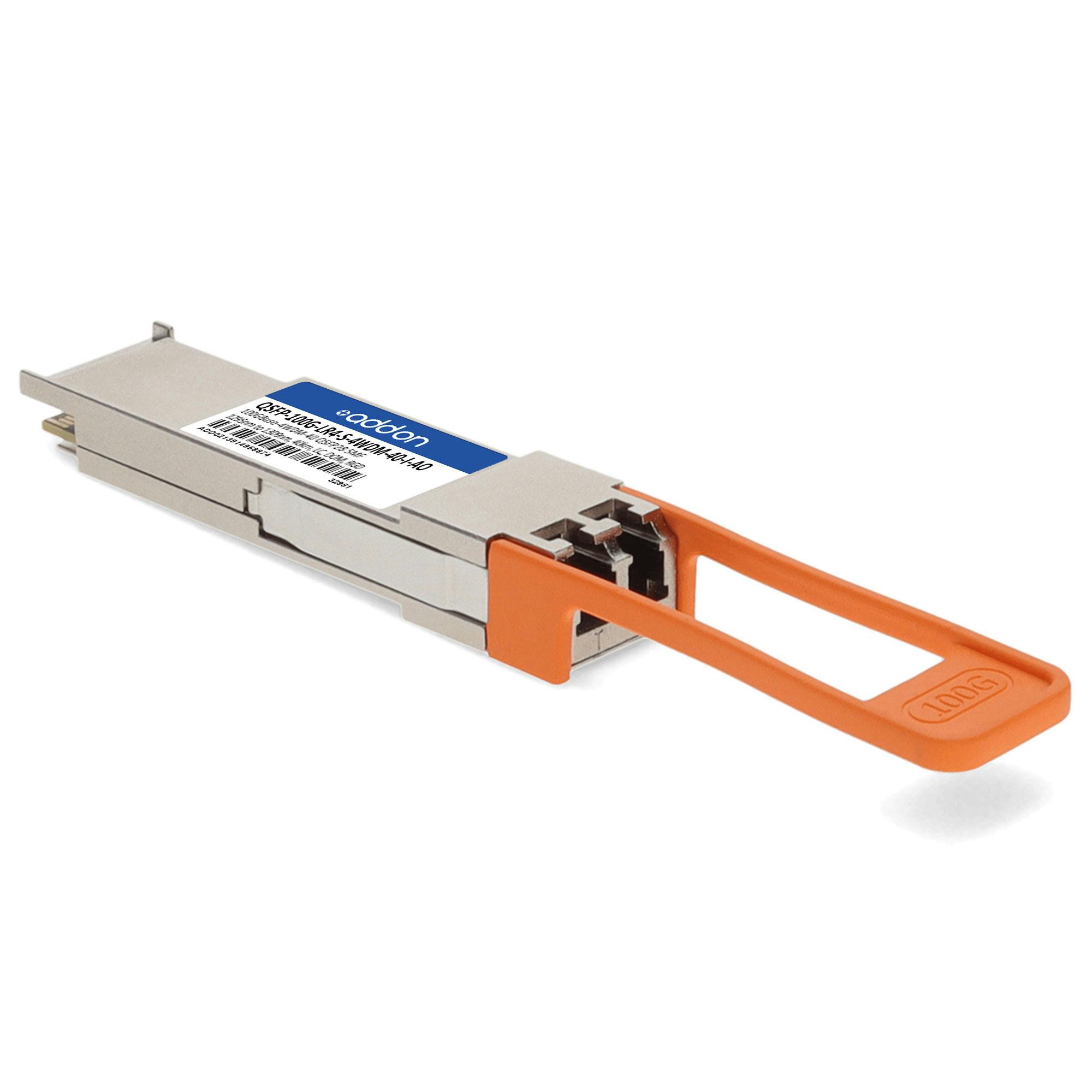 QSFP-100G-LR4-S-4WDM-40-I-AO | Cisco® | Transceivers - AddOn Networks
