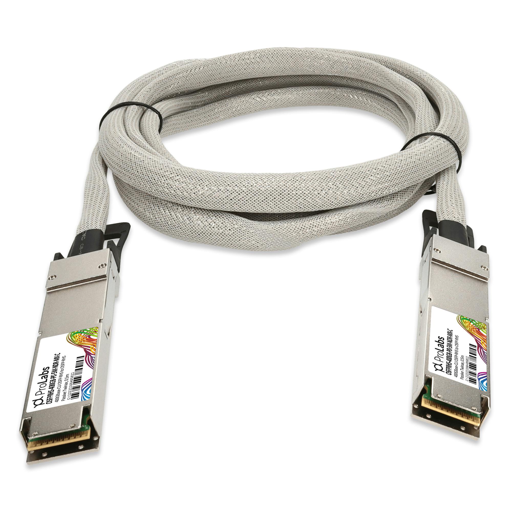 OSFPRHS-400GB-P0-5M-NDR-MX-C Mellanox® Compatible DACs & AOC - Prolabs