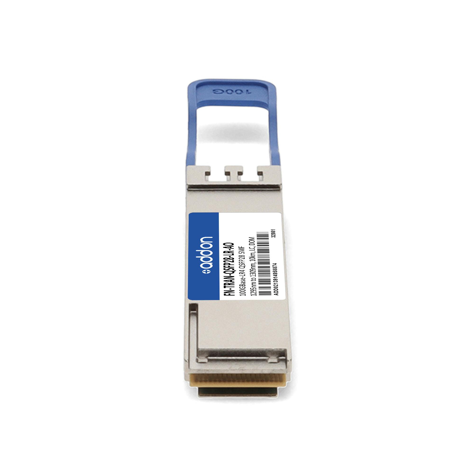 FN-TRAN-QSFP28-LR-AO | Fortinet® | Transceivers - AddOn Networks