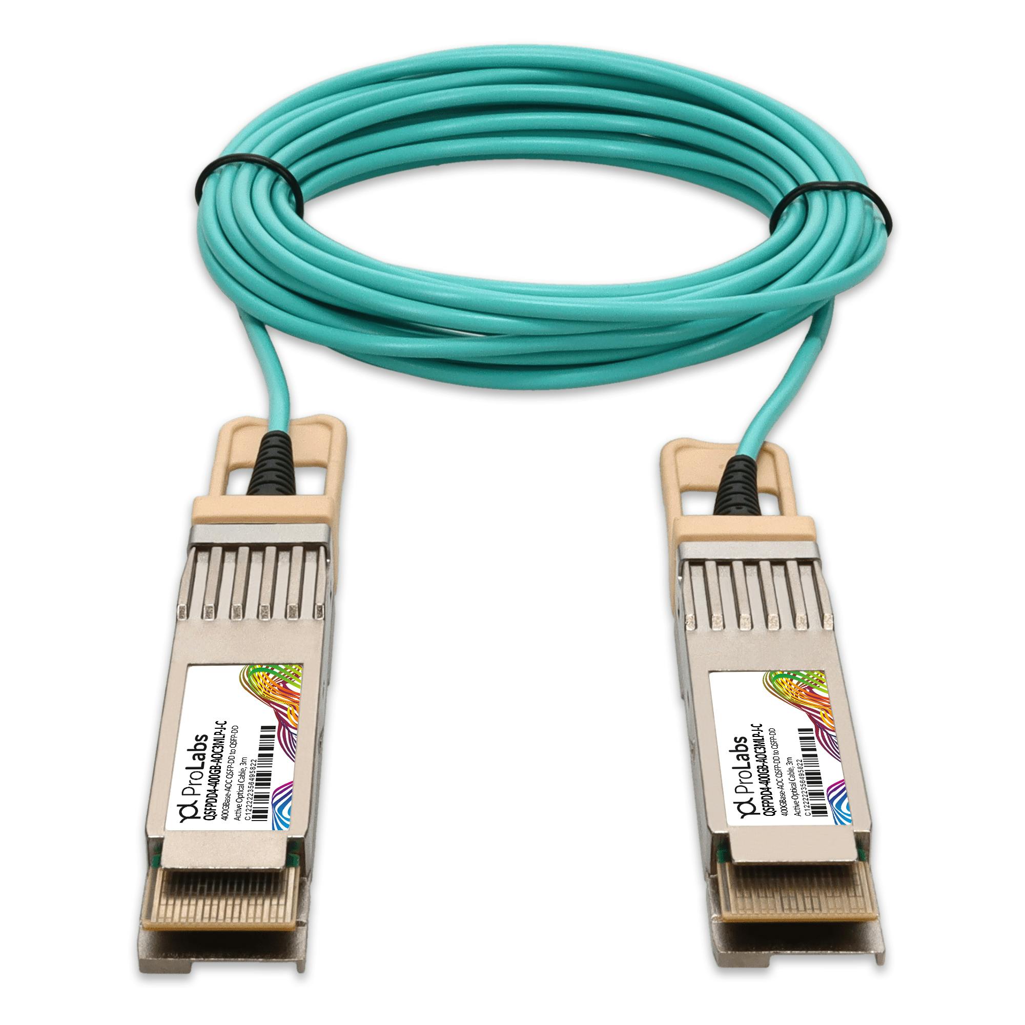 QSFPDD4-400GB-AOC3MLP-J-C Juniper Networks® Compatible DACs & AOC - Prolabs