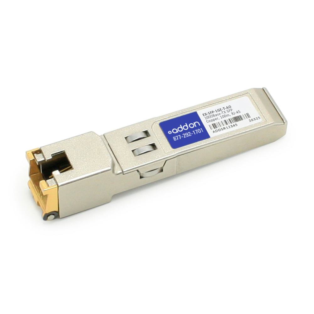 EX-SFP-1GE-T-AO | Juniper Networks® | Transceivers |… - AddOn Networks