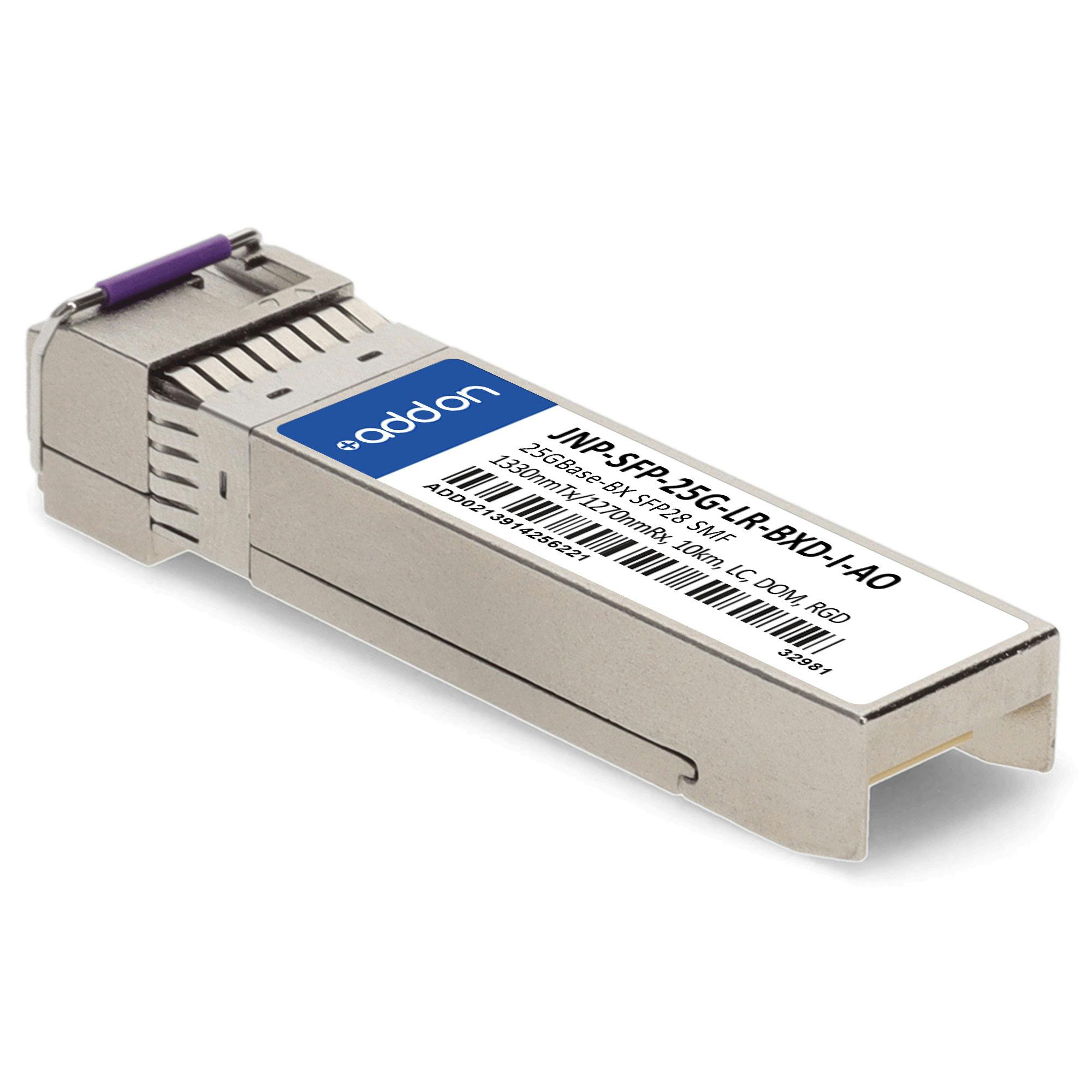 JNP-SFP-25G-LR-BXD-I-AO | Juniper Networks® |… - AddOn Networks