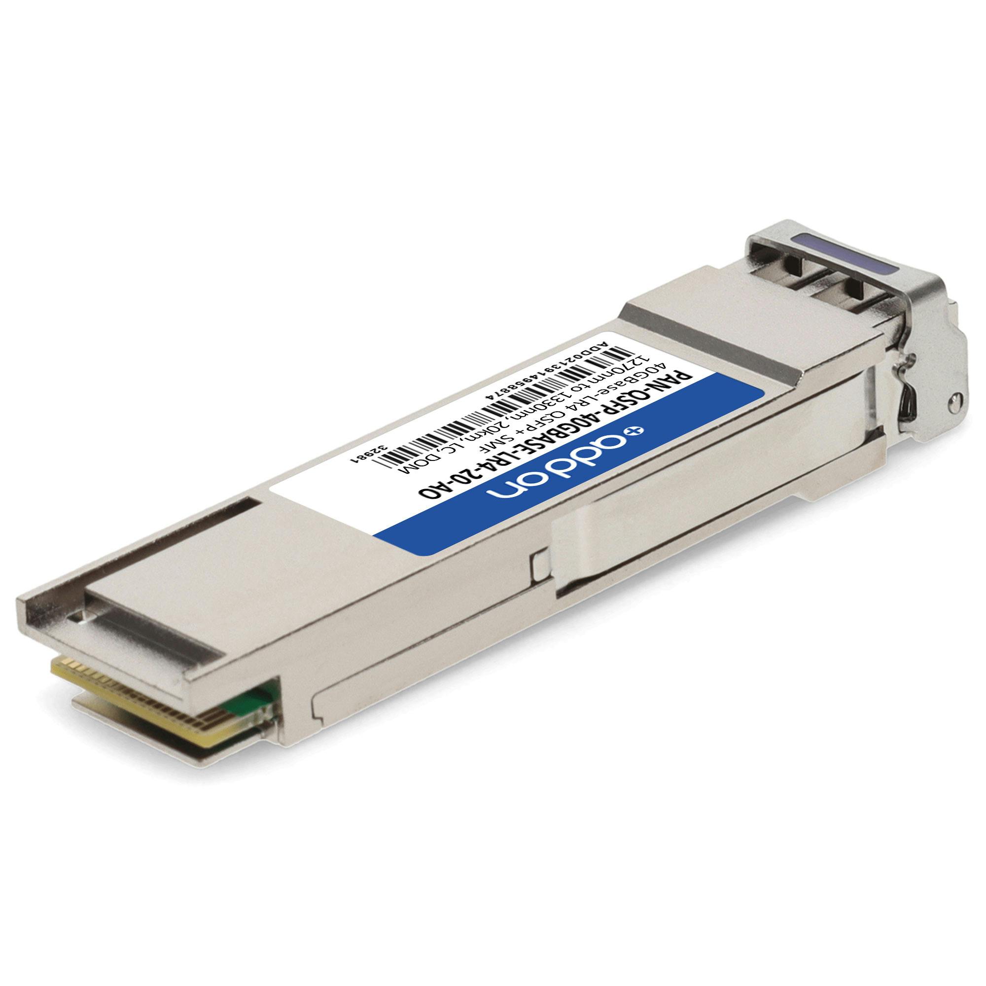 PAN-QSFP-40GBASE-LR4-20-AO | Palo Alto Networks® |… - AddOn Networks