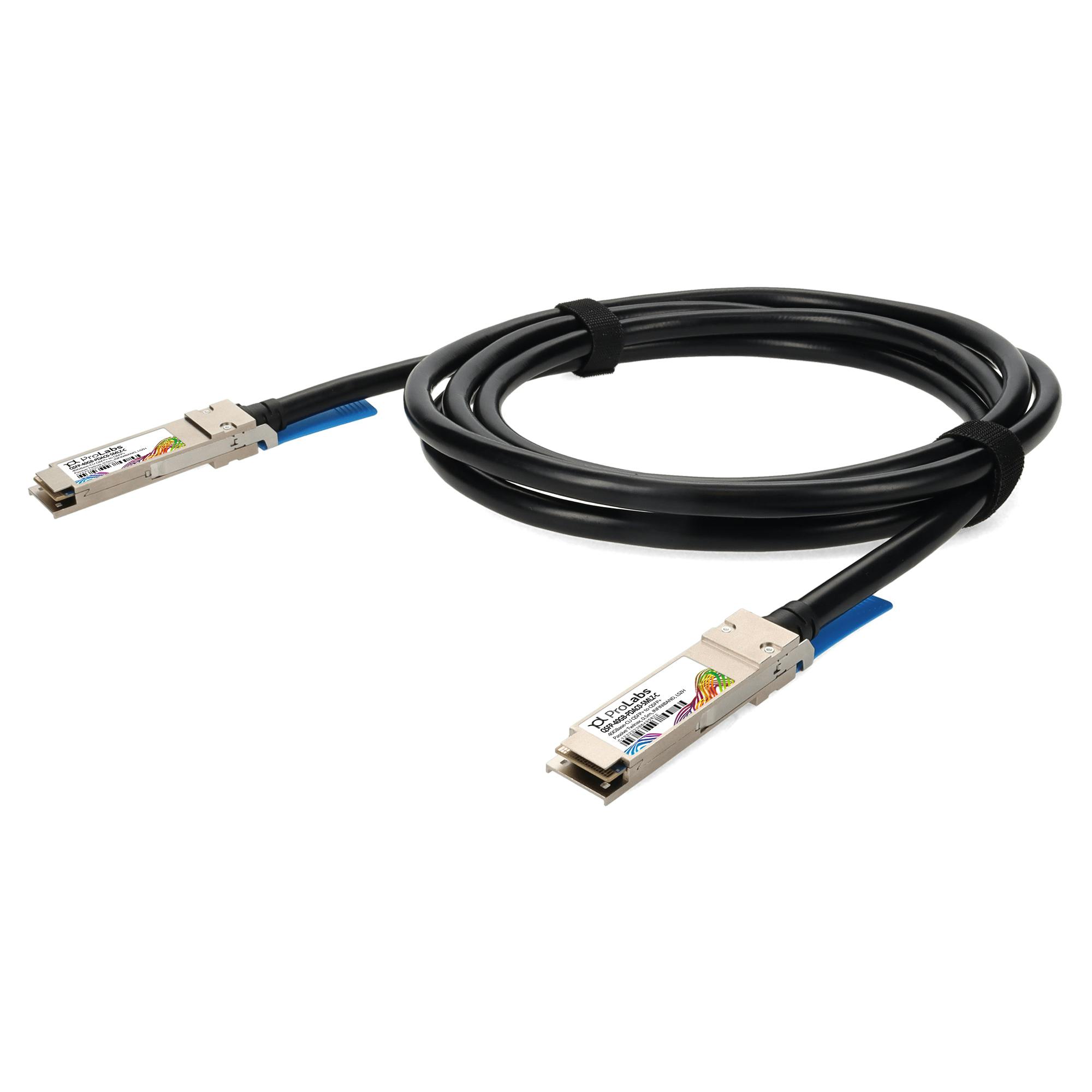 QSFP-40GB-PDAC0-5MLZ-C Industry Standard Compatible DACs & AOC - Prolabs