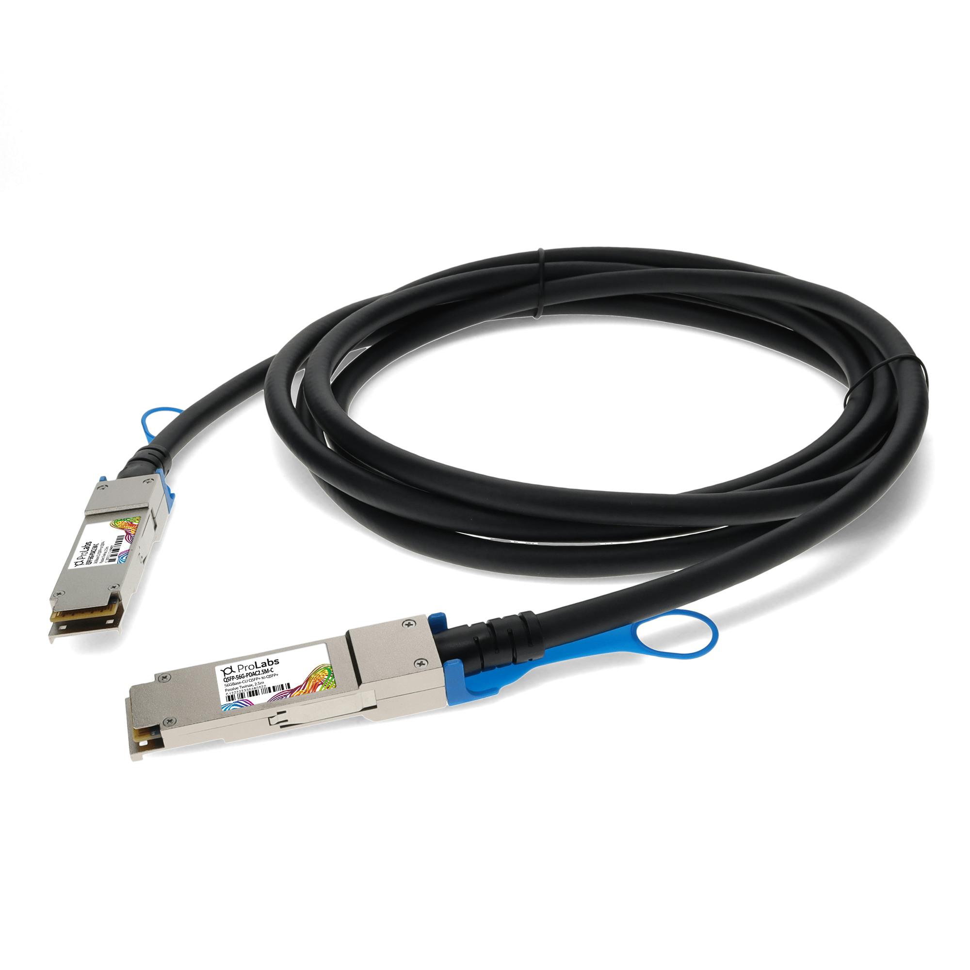 QSFP-56G-PDAC2.5M-C Industry Standard Compatible DACs & AOC - Prolabs