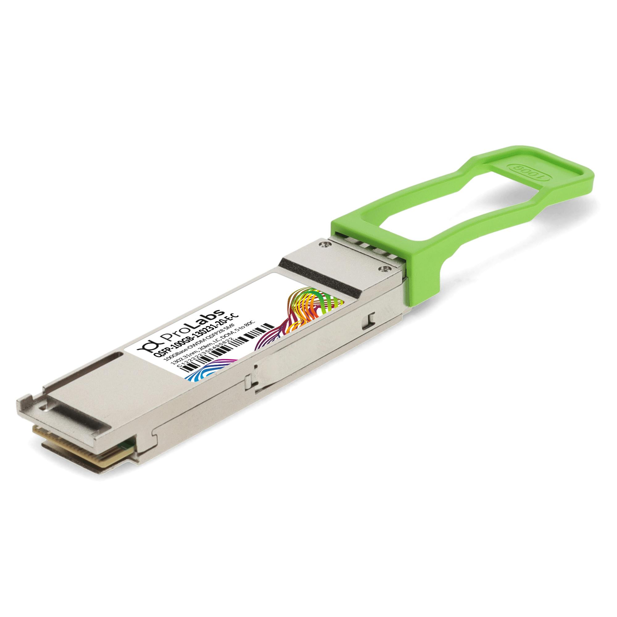 QSFP-100GB-130231-20-E-C MSA Compliant Compatible Transceiver - Prolabs